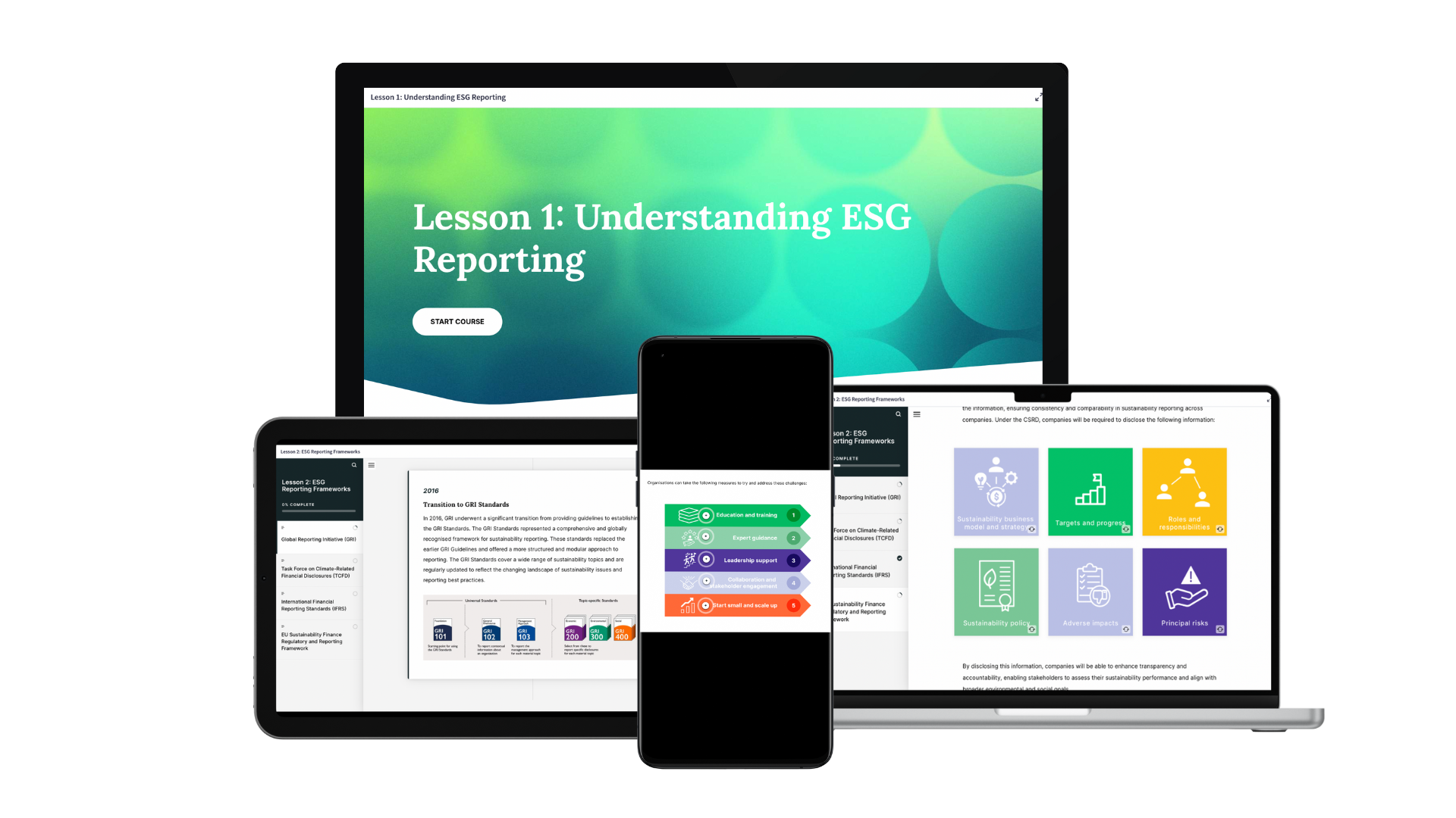 ESG Reporting | Online Certificate Course | ISS