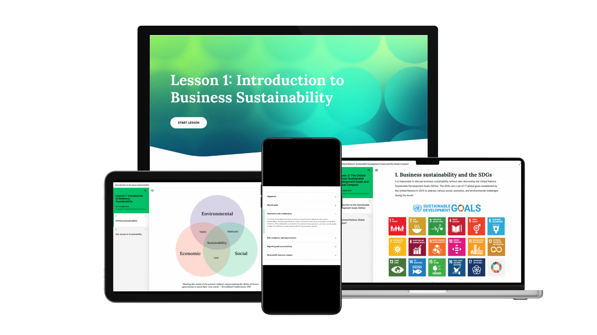 Business Sustainability | Online Certificate Course | ISS