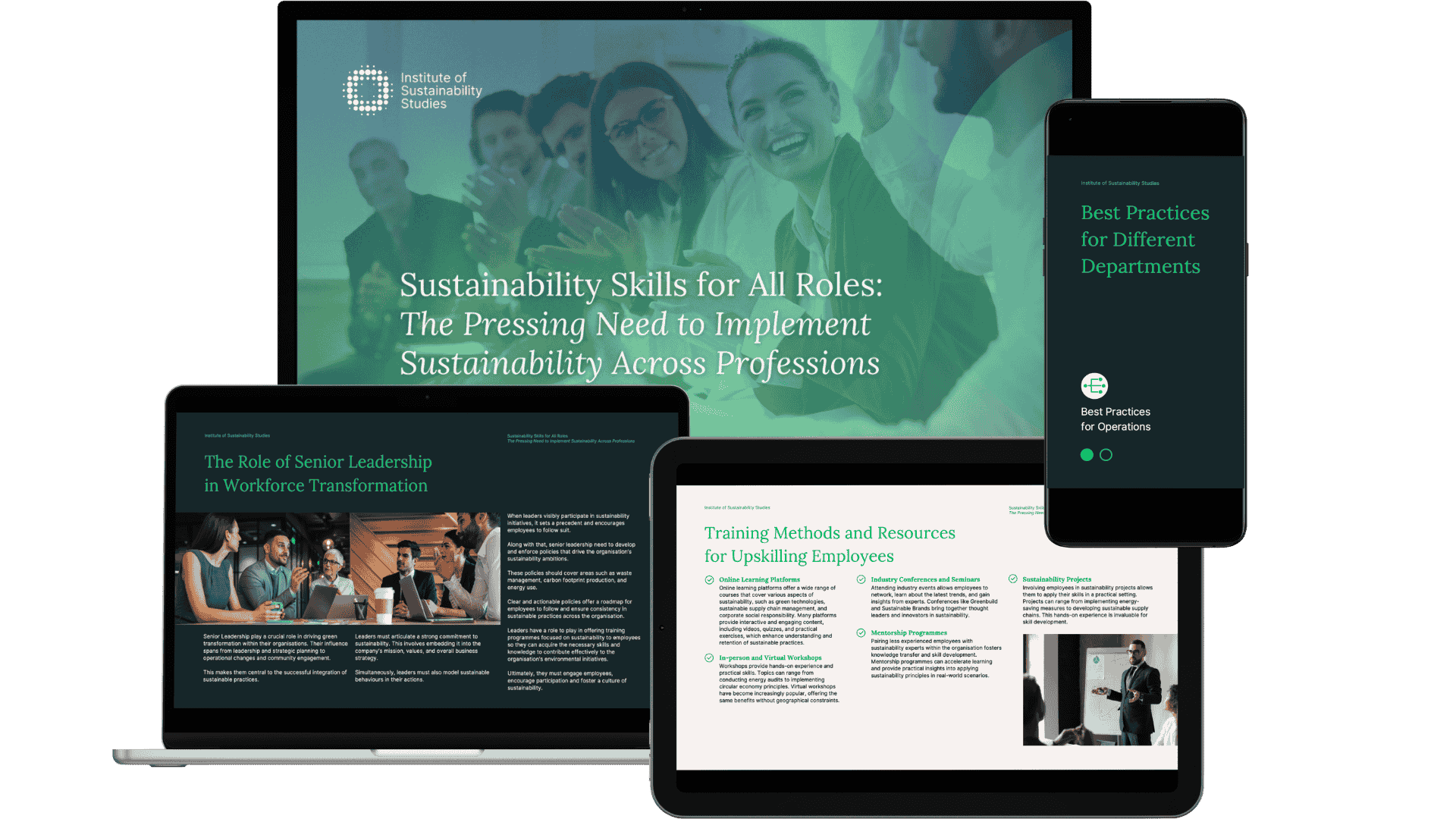ebook | Business & Corporate Sustainability Education | ISS